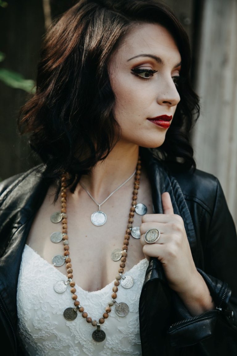 Pretty + Inked Brides Rock Gorgeous Gowns With Lace