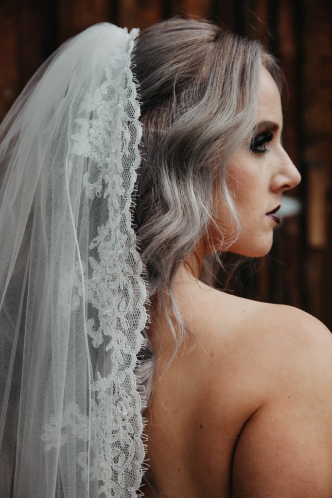 Pretty + Inked Brides Rock Gorgeous Gowns With Lace