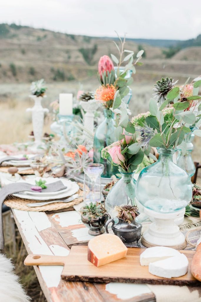 Desert Boho Inspiration Palette | West Coast Weddings