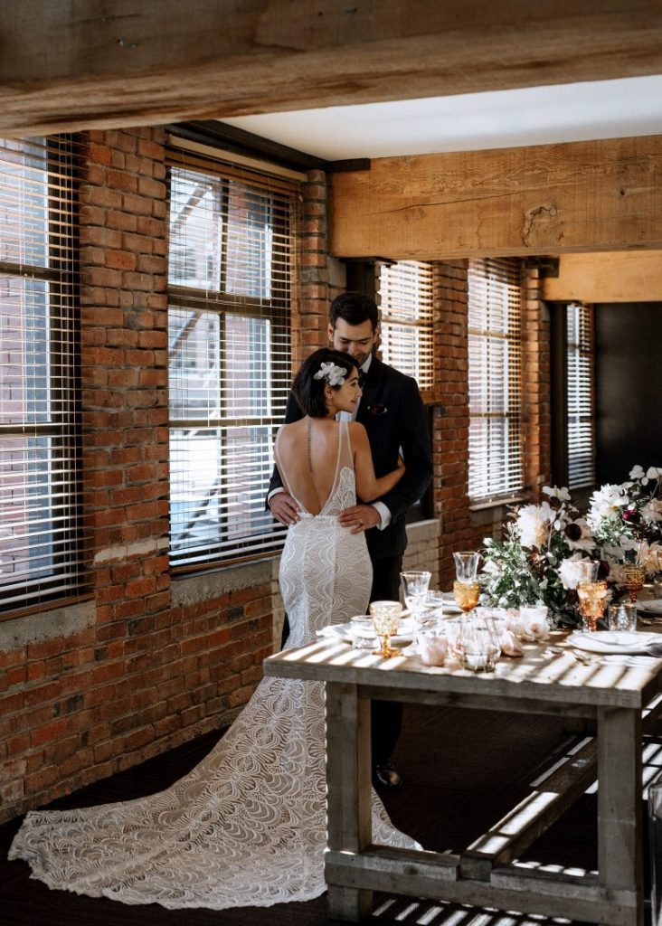 Modern Vintage Wedding at The Loft | West Coast Weddings