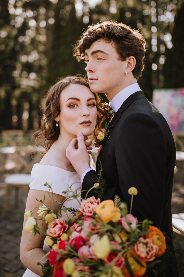 Art in the Park Wedding on Vancouver Island