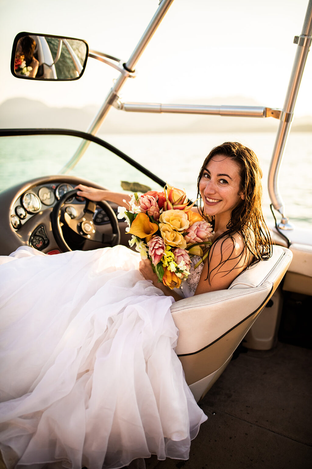 Surfer Bride Adventure on Vancouver Lake | West Coast Weddings