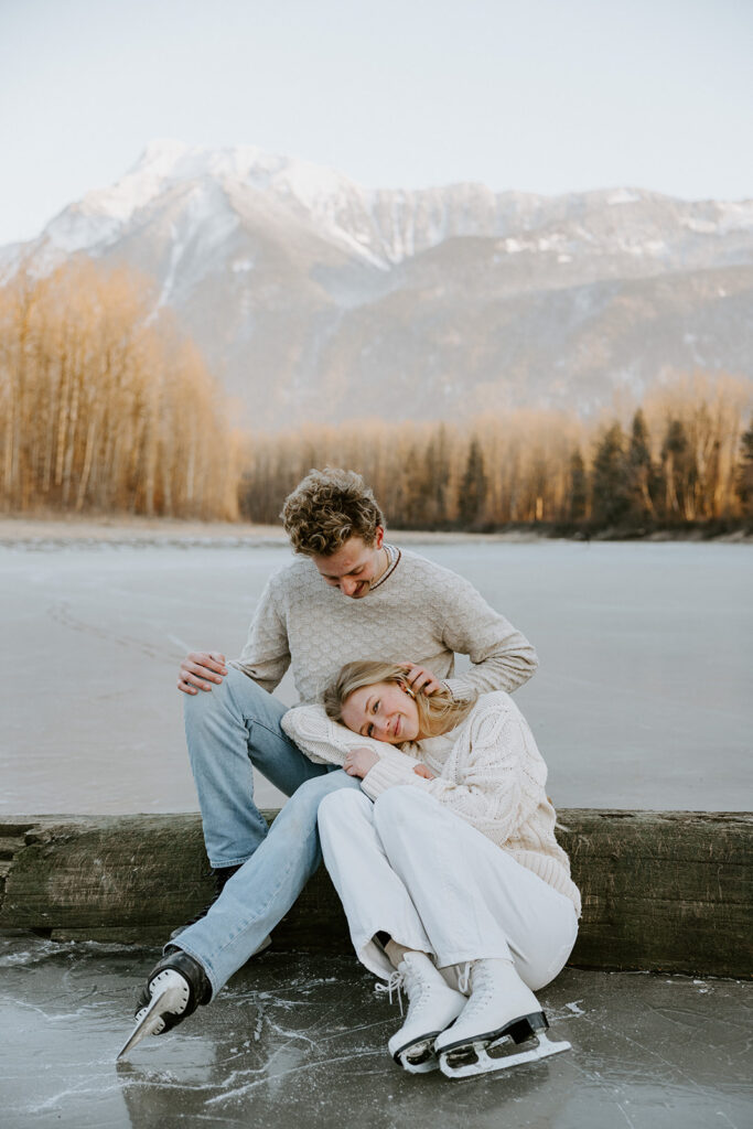 Love on Ice in Chilliwack | West Coast Weddings